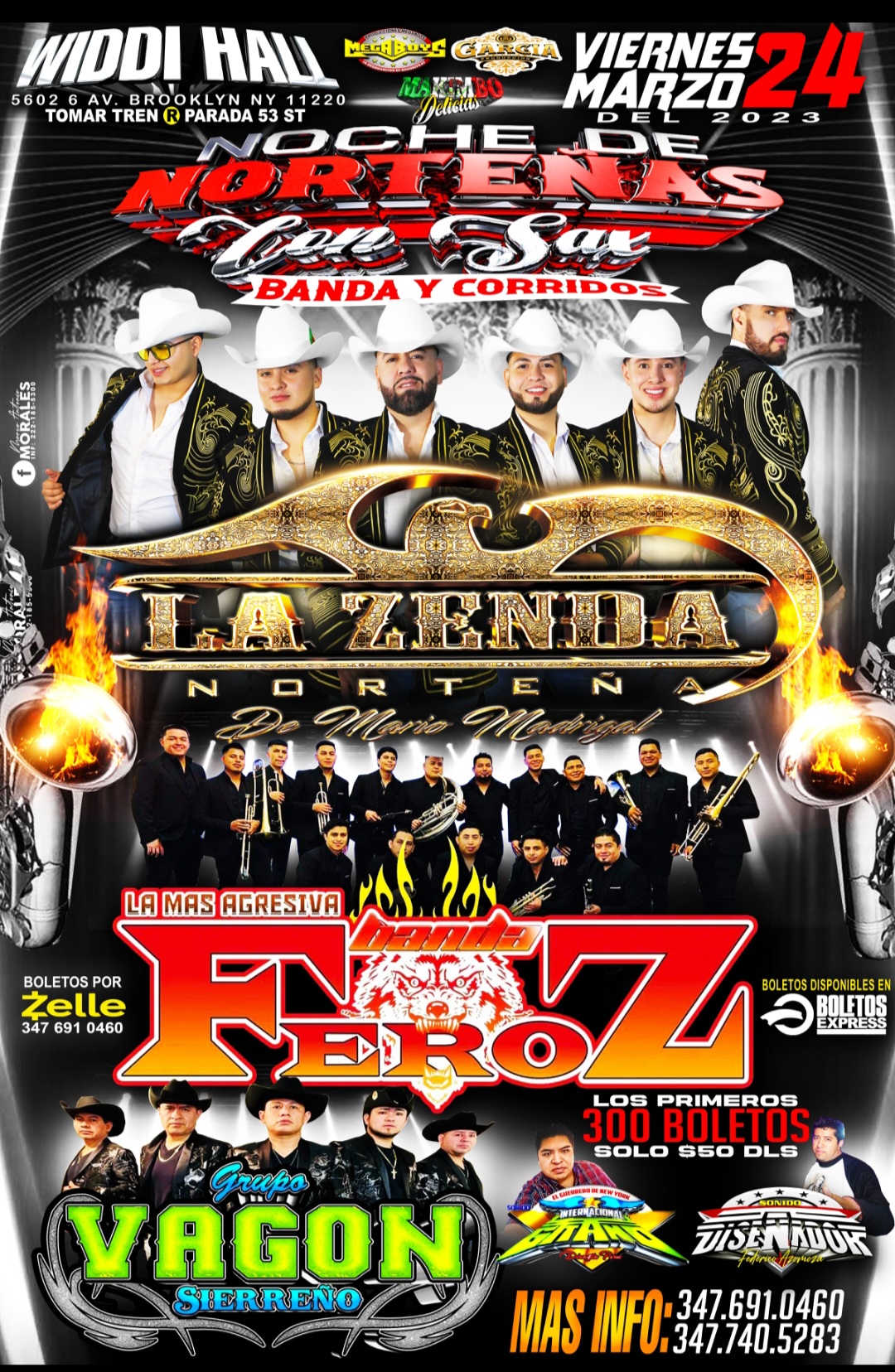 LA ZENDA NORTEÑA & BANDA FEROZ Tickets - BoletosExpress