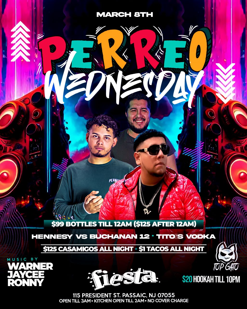 DJ WARNER, JAYCEE, RONNY Tickets - BoletosExpress