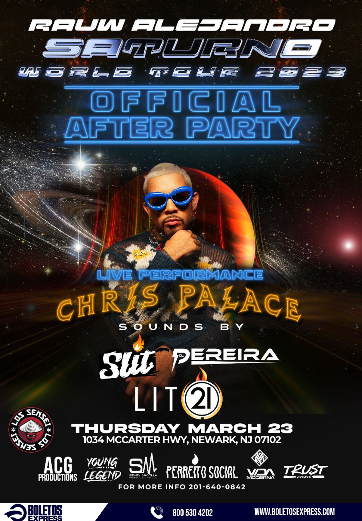 Rauw Alejandro Official After Party with Chris Palace Tickets ... Rauw Alejandro Official After Party with Chris Palace Tickets ...