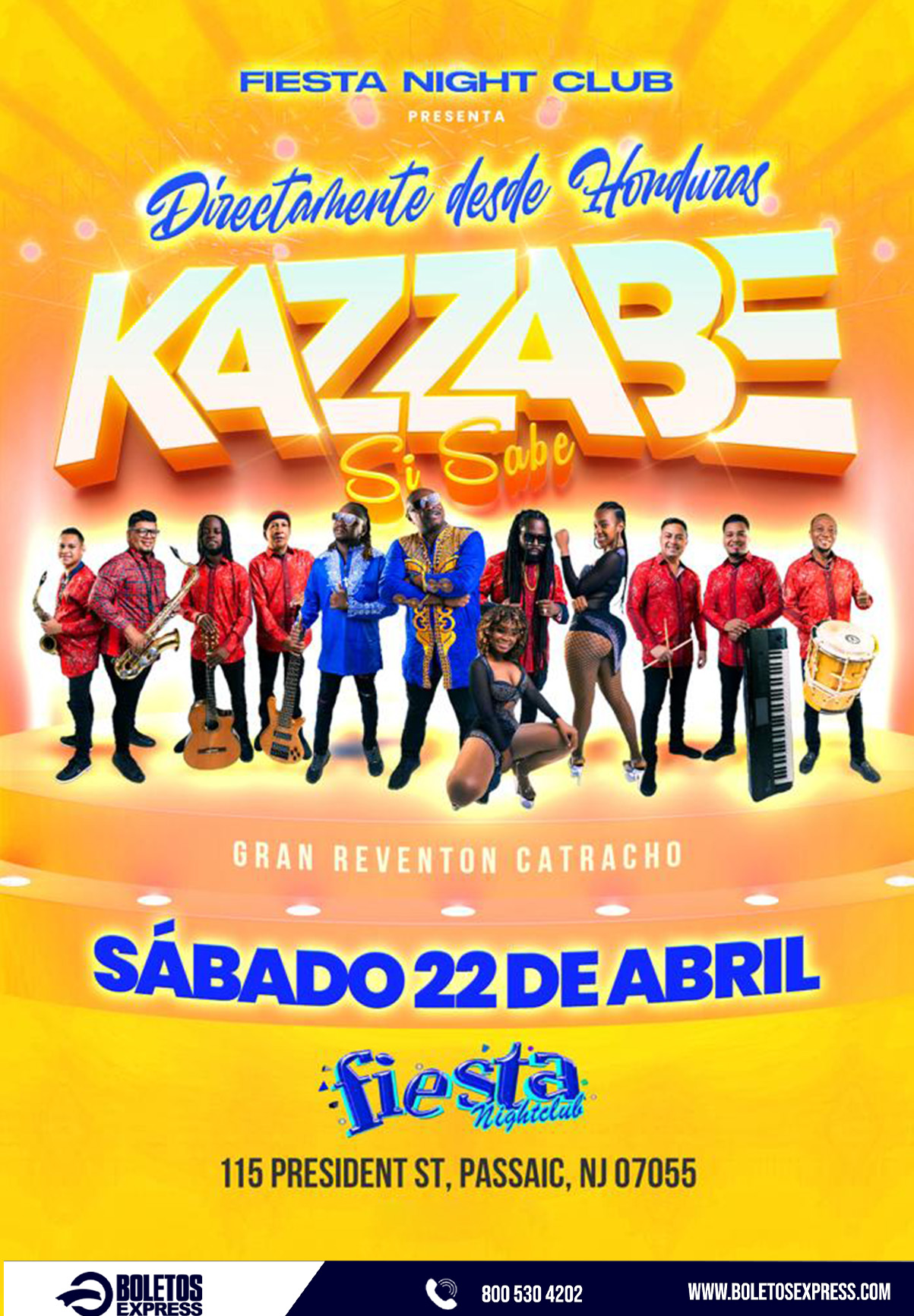 KAZZABE SI SABE, DIRECTAMENTRE DESDE HONDURAS Tickets - BoletosExpress