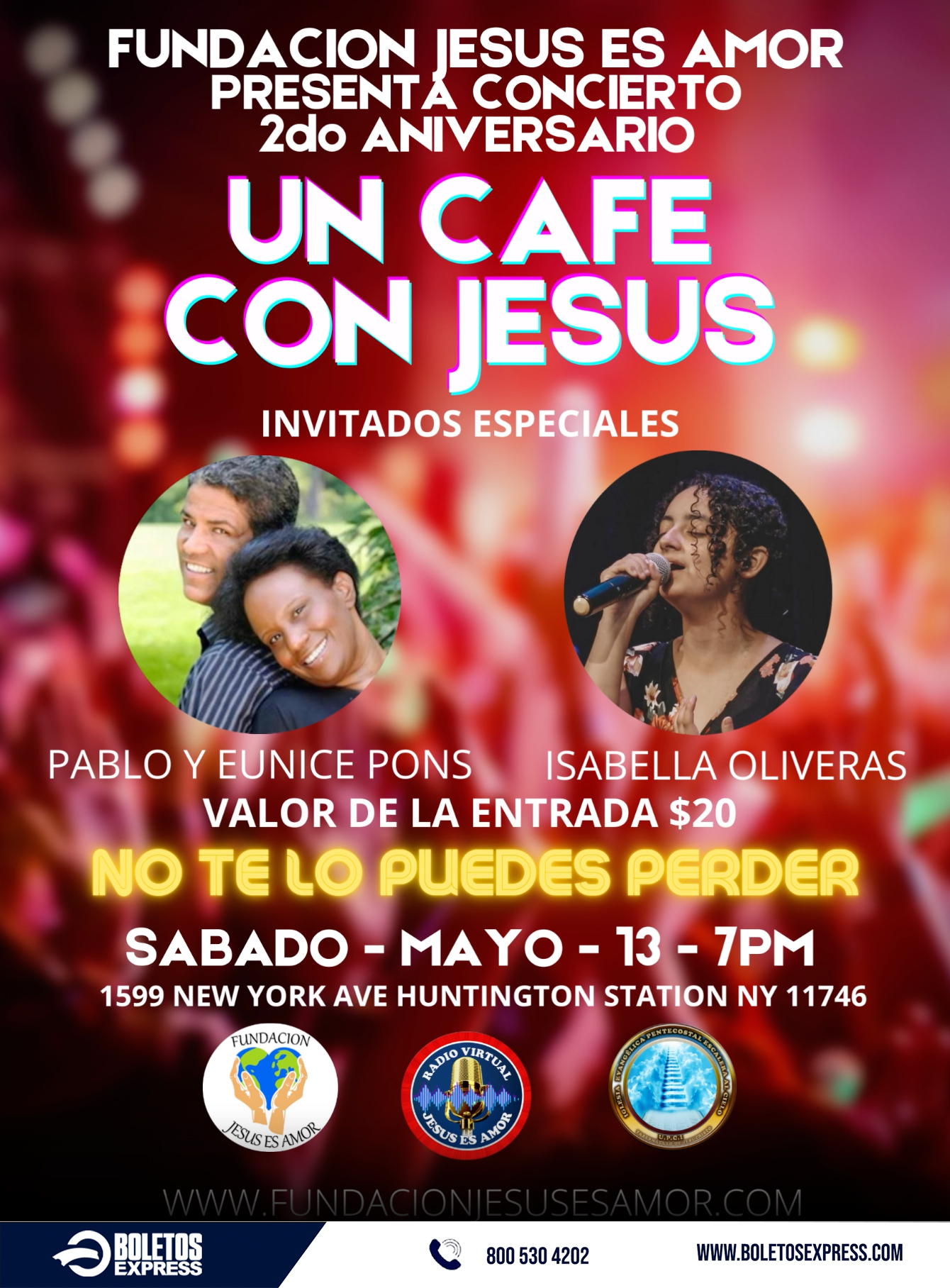 UN CAFE CON JESUS Tickets - BoletosExpress