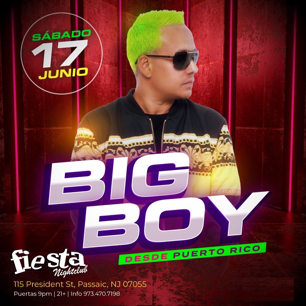 BIG BOY, DESDE PUERTO RICO Tickets - BoletosExpress