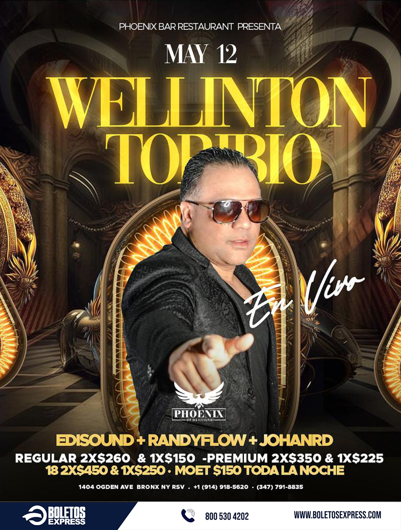 WELLINTON TORIBIO Tickets - BoletosExpress