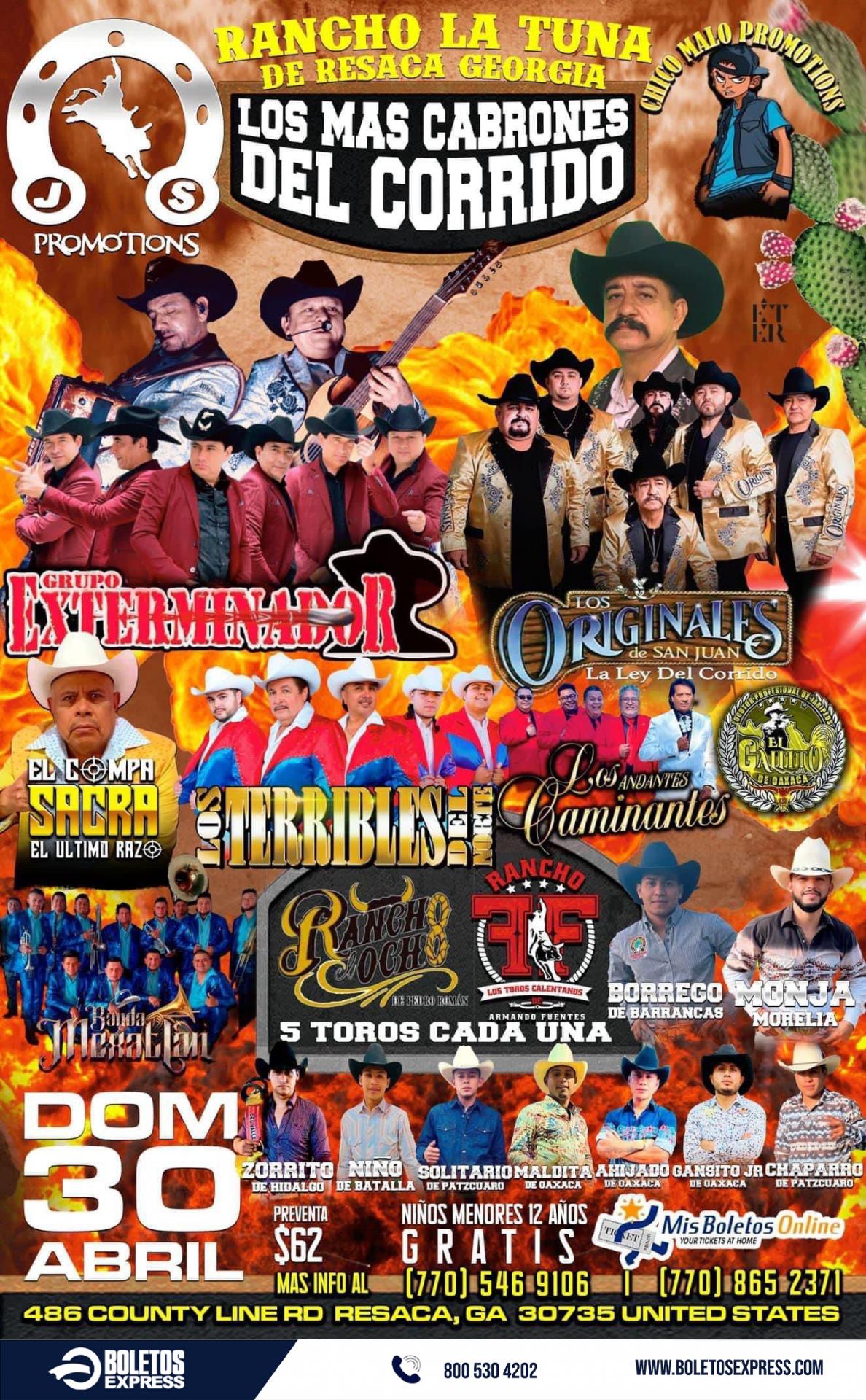 GRUPO EXTERMINADOR | LOS ORIGINALES DE SAN JUAN | EL COMPA SACRA | LOS ... GRUPO EXTERMINADOR | LOS ORIGINALES DE SAN JUAN | EL COMPA SACRA | LOS ...