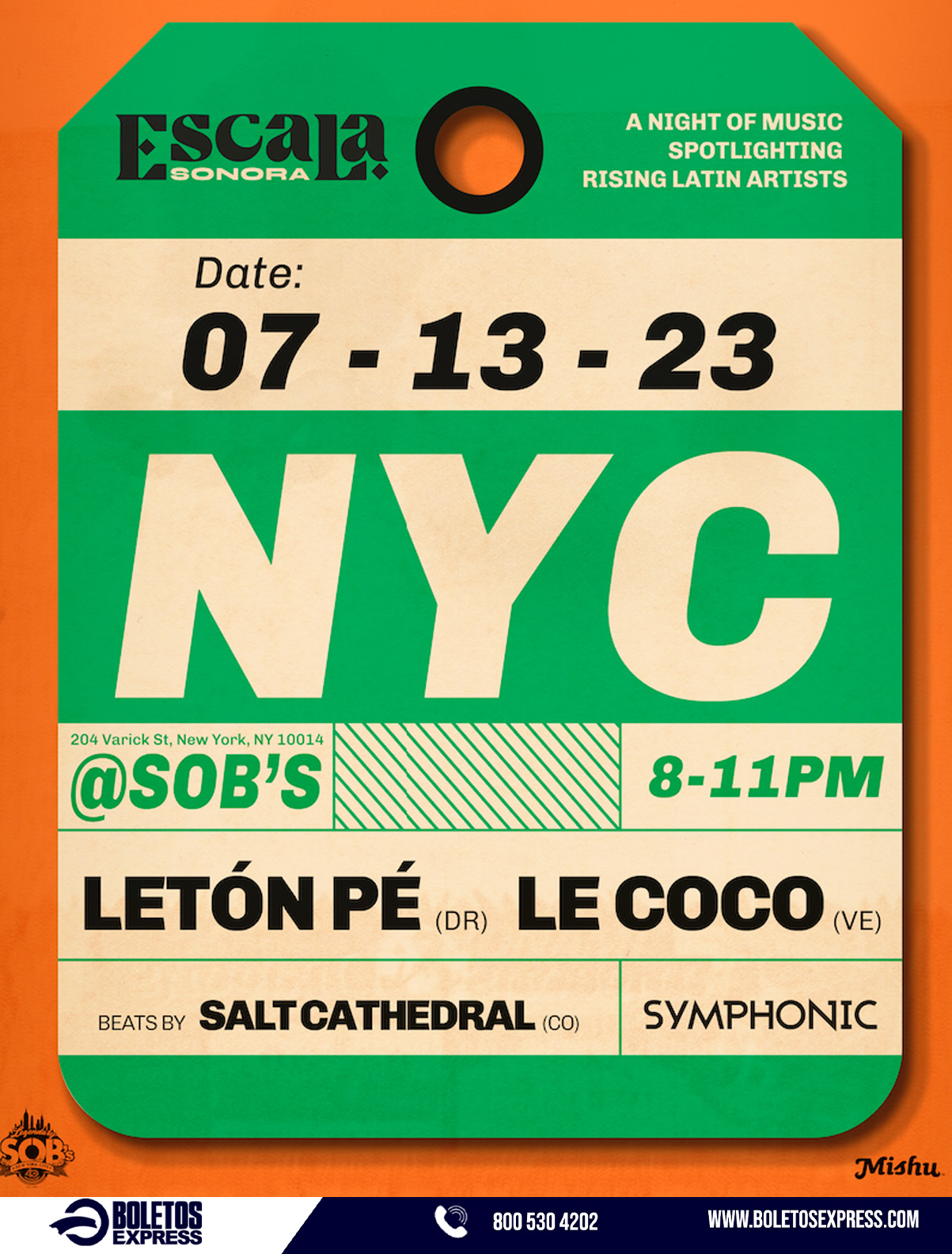 Letón Pé, Le Coco, Salt Cathedral (DJ) Tickets - BoletosExpress