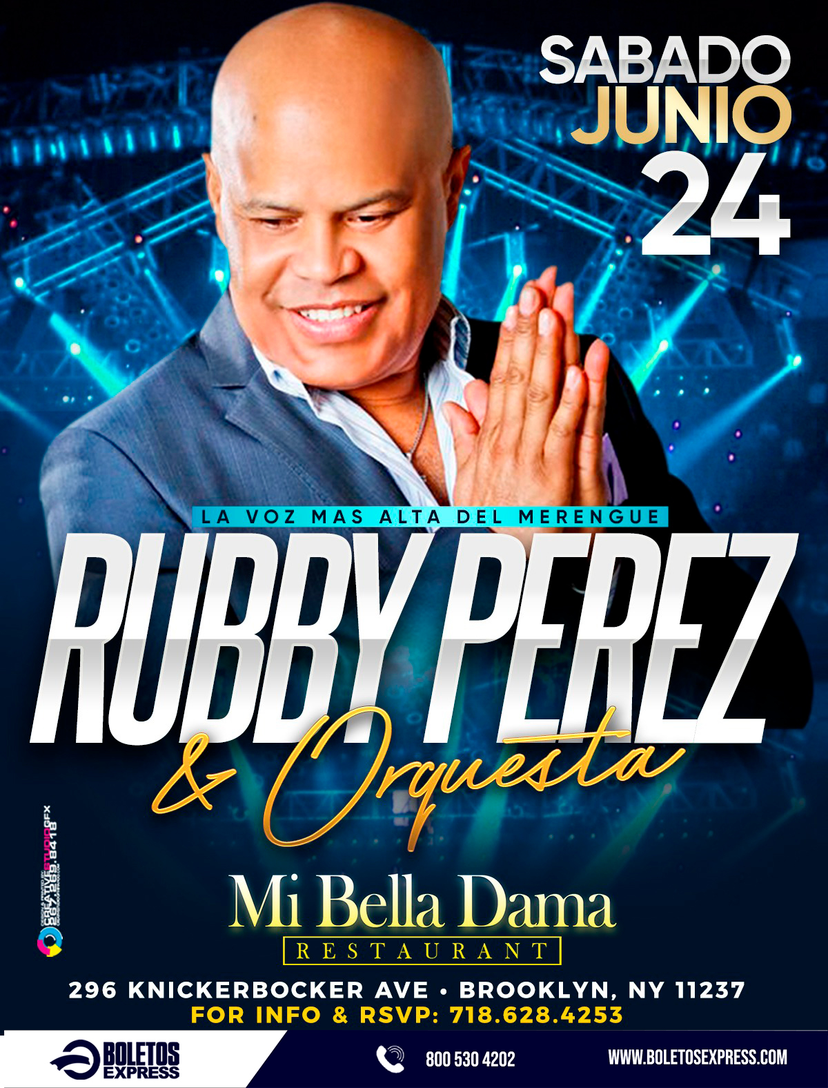 RUBBY PEREZ Tickets - BoletosExpress