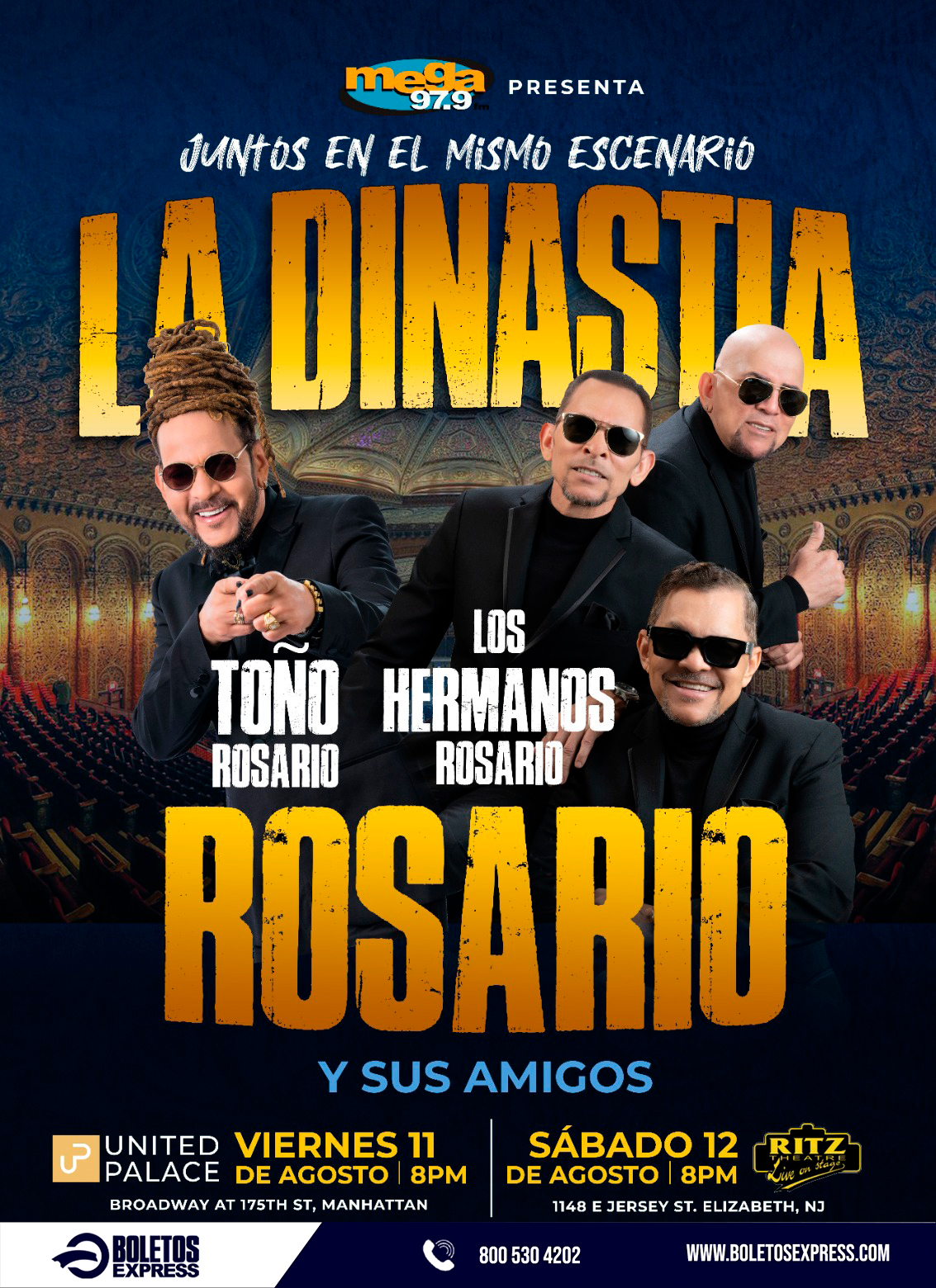 LA DINASTÍA ROSARIO! Tickets - BoletosExpress
