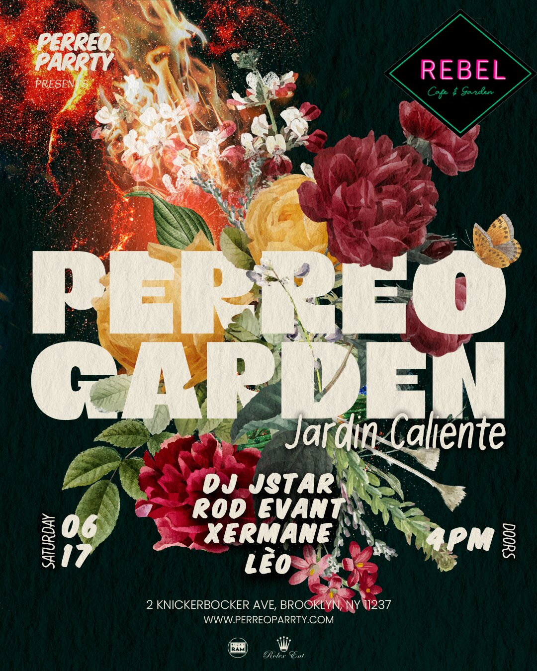 Perreo Garden - Latin Day Party - Jardin Caliente Tickets - BoletosExpress