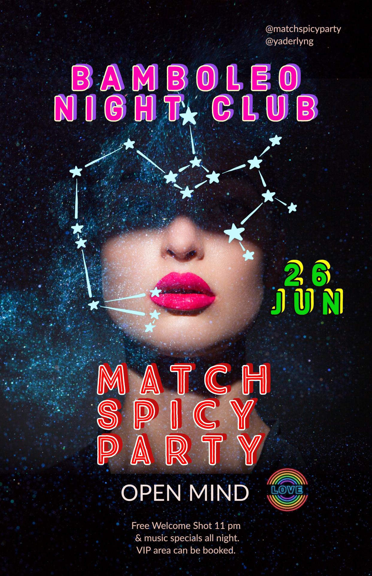 MATCH SPiCY PARTY Tickets - BoletosExpress
