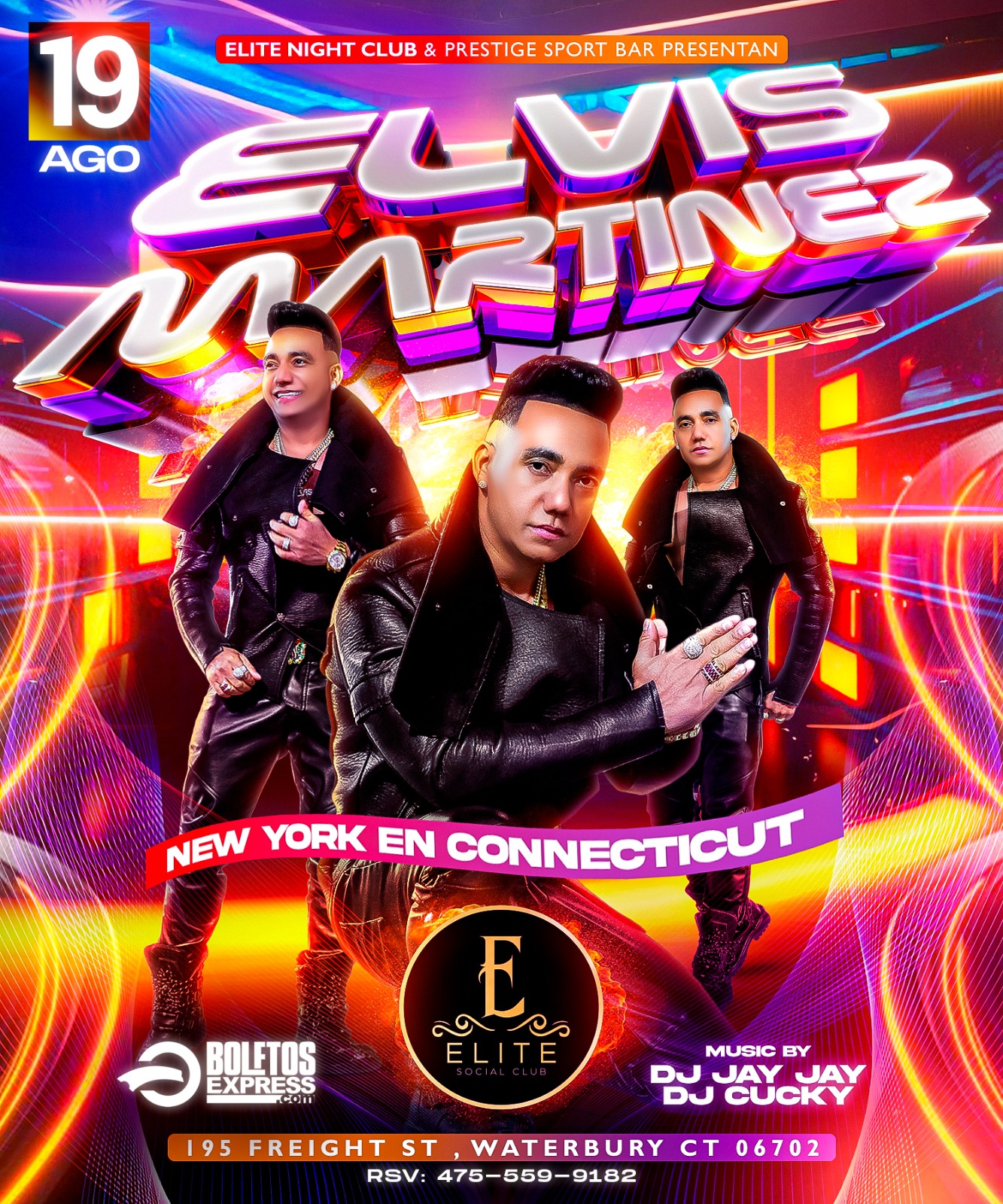 ELVIS MARTINEZ Tickets - BoletosExpress