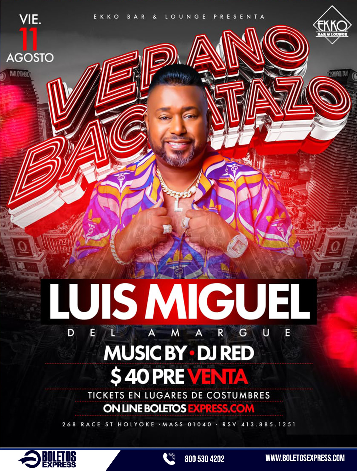 LUIS MIGUEL DEL AMARGUE Tickets - BoletosExpress