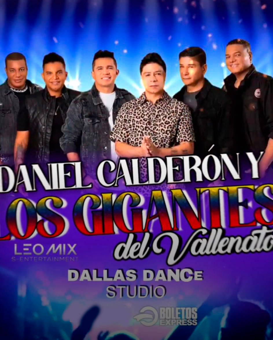 Daniel Calderon y los gigantes del vallenato Tickets - BoletosExpress