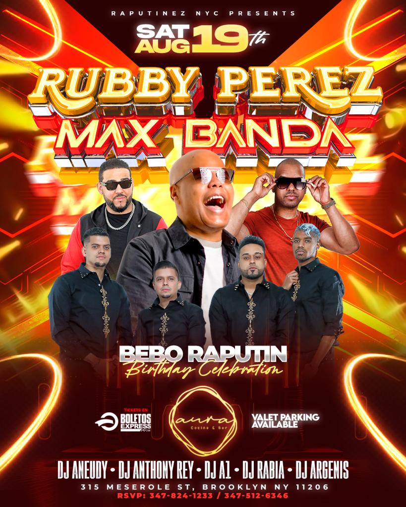 RUBBY PEREZ | MAXBANDA Tickets - BoletosExpress