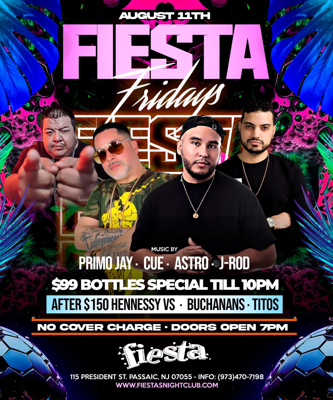 PRIMO JAY, CUE, ASTRO, J-ROD Tickets - BoletosExpress