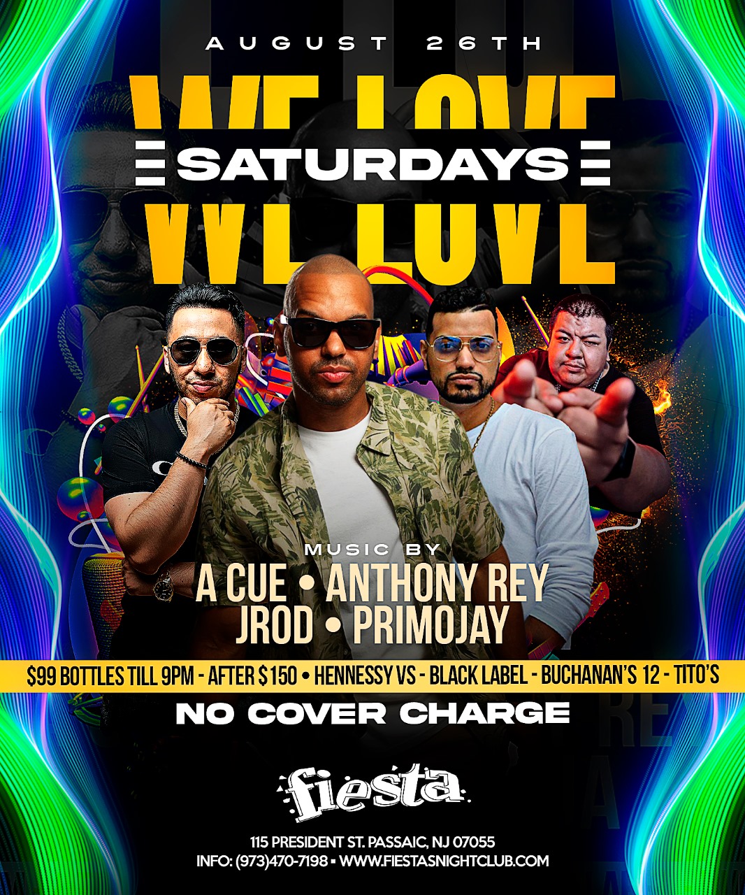 A CURE, ANTHONY REY, JROD, PRIMOJAY Tickets - BoletosExpress