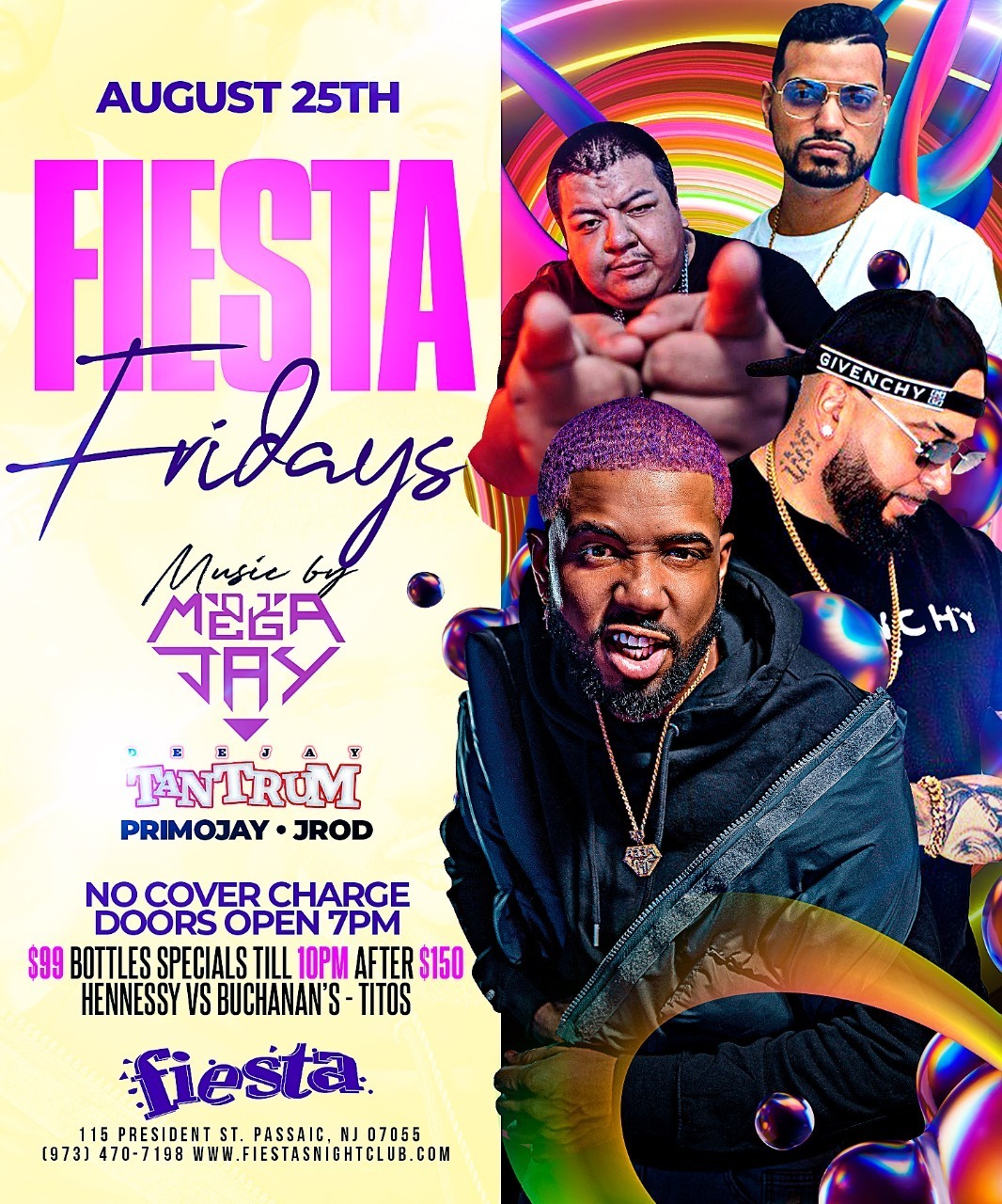 DJ MEGA JAY, TANTRUM, PRIMOJAY, JROD Tickets - BoletosExpress