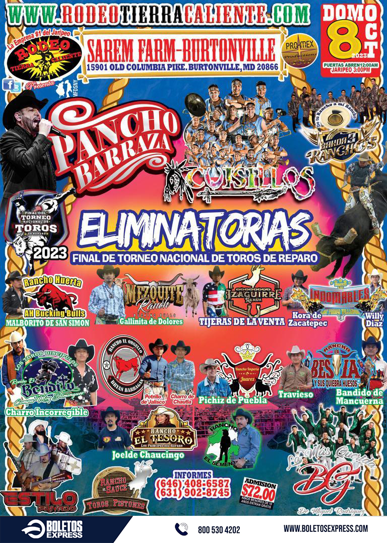 PANCHO BARRAZA | CUISILLOS | BANDA 3 RANCHOS Tickets - BoletosExpress