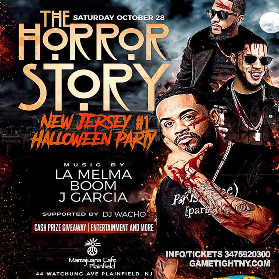 The Horror Story Mamajuana Cafe Plainfield NJ Halloween party 2023 ...