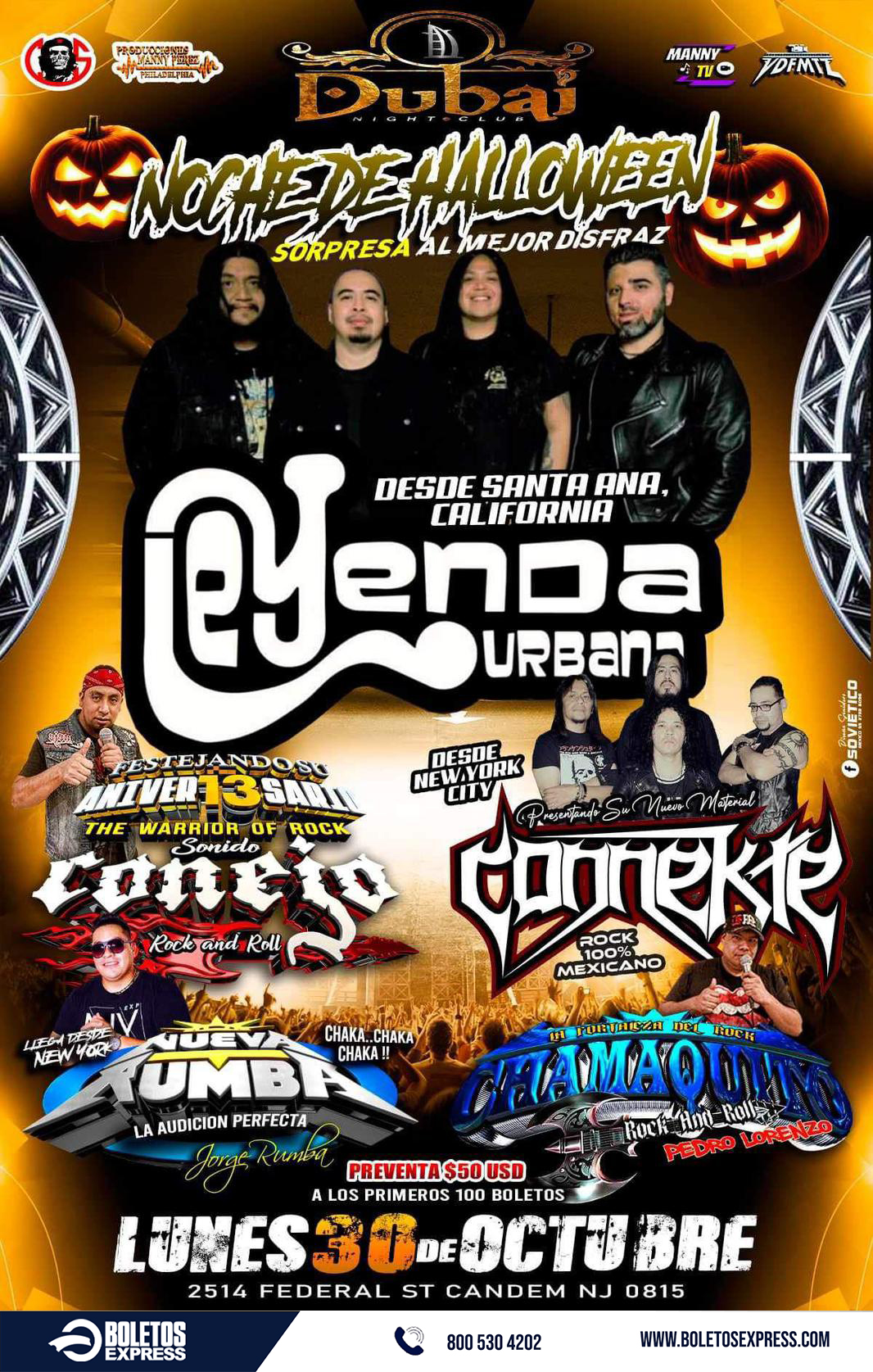 Noche de Halloween mexicana Tickets - BoletosExpress