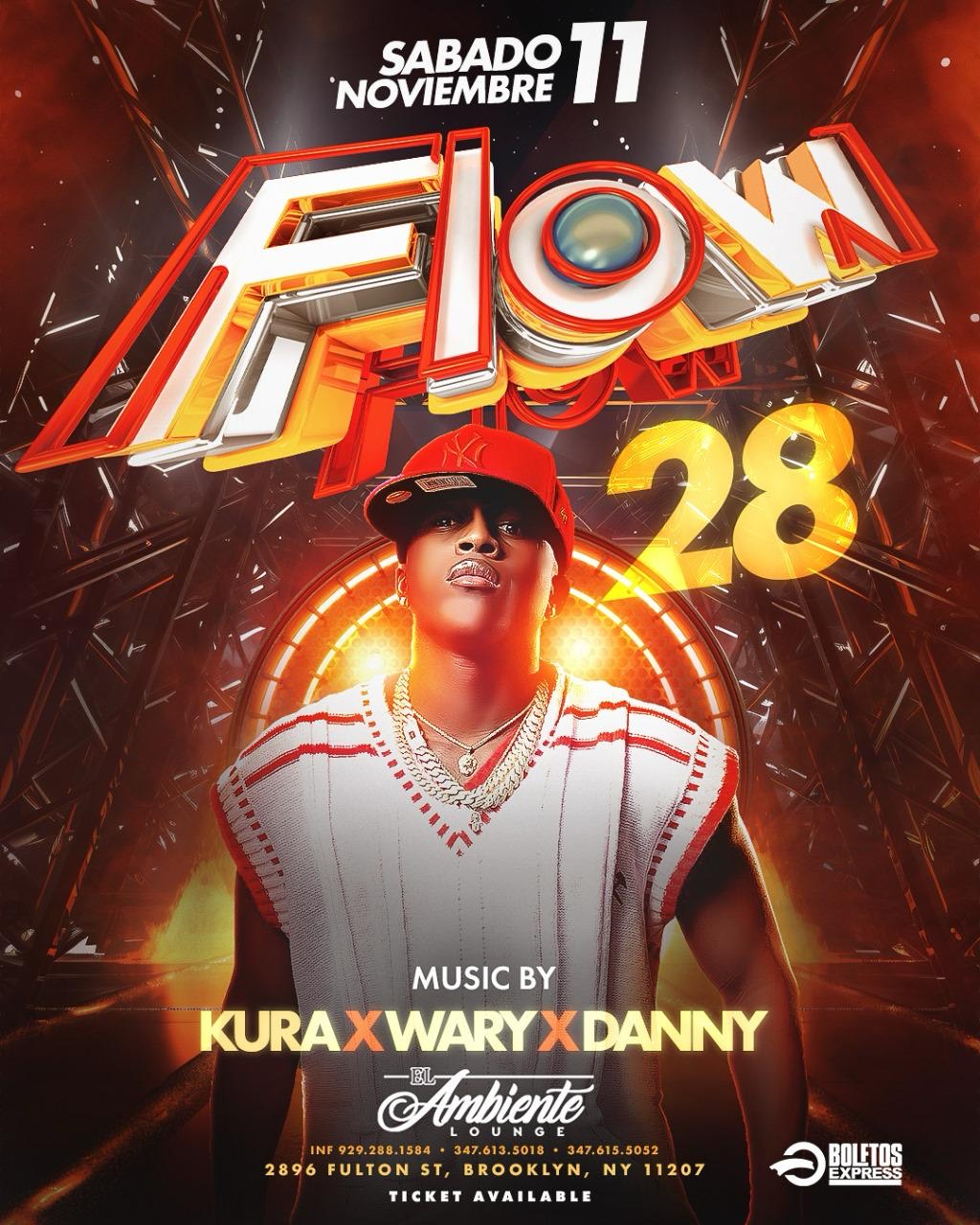 FLOW 28 Tickets - BoletosExpress