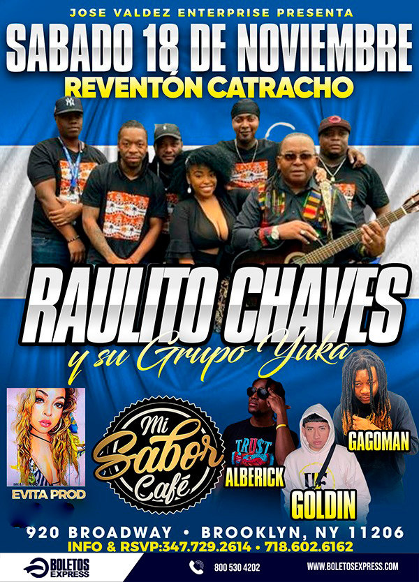 RAULITO CHAVES Y SU GRUPO YUKA Tickets - BoletosExpress