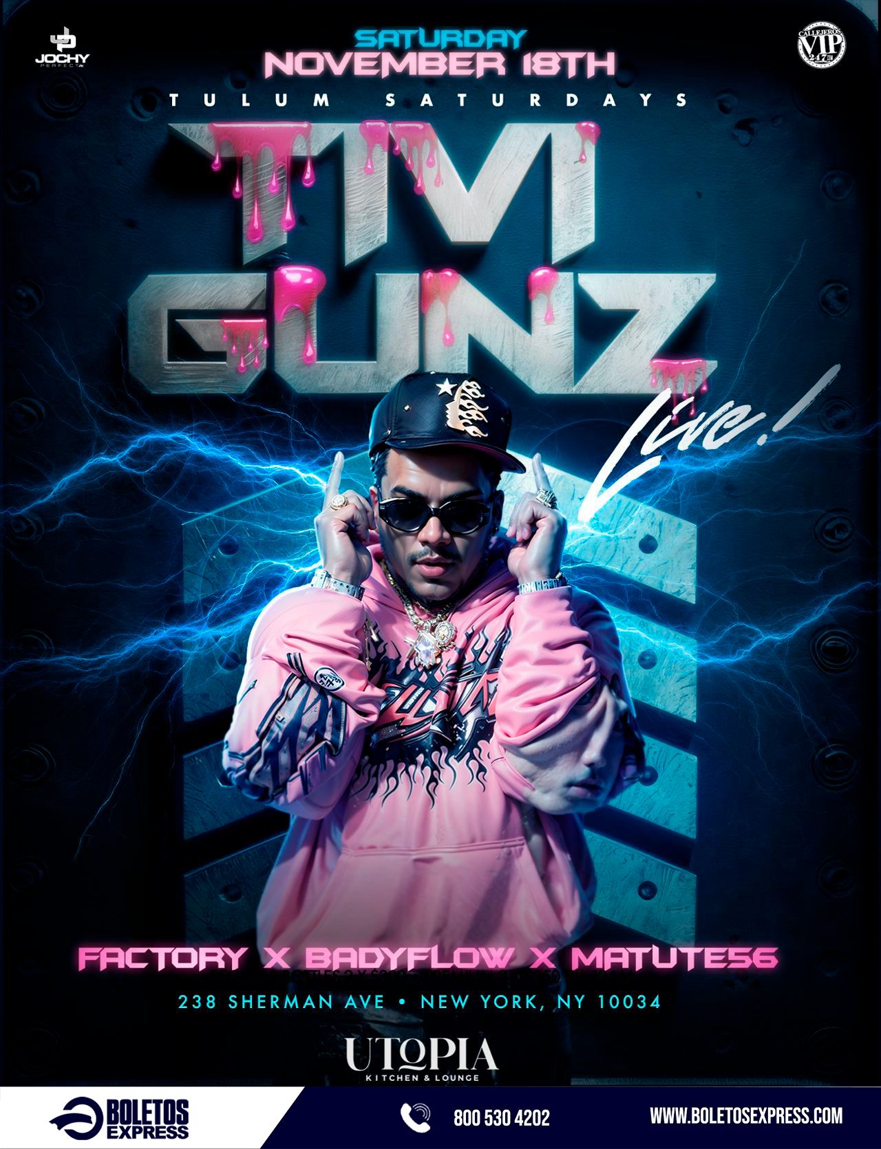 TIVI GUNZ Tickets - BoletosExpress