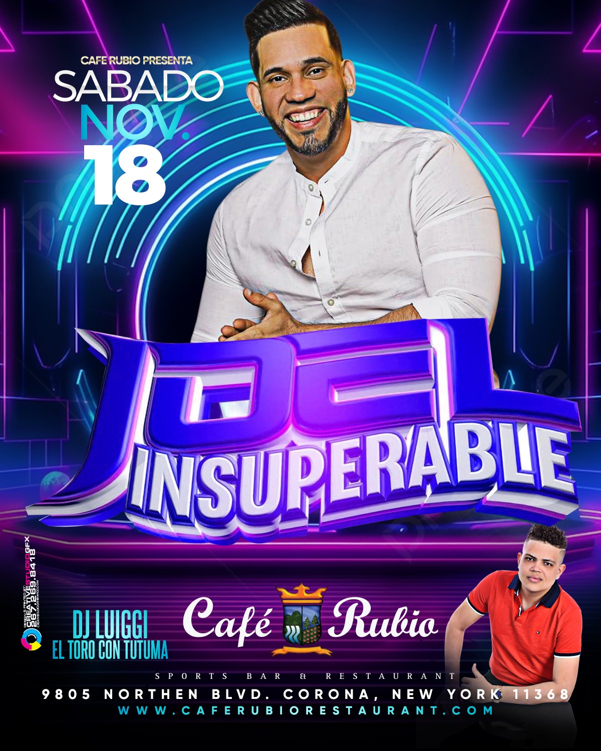 JOEL EL INSUPERABLE EN CAFE RUBIO Tickets - BoletosExpress