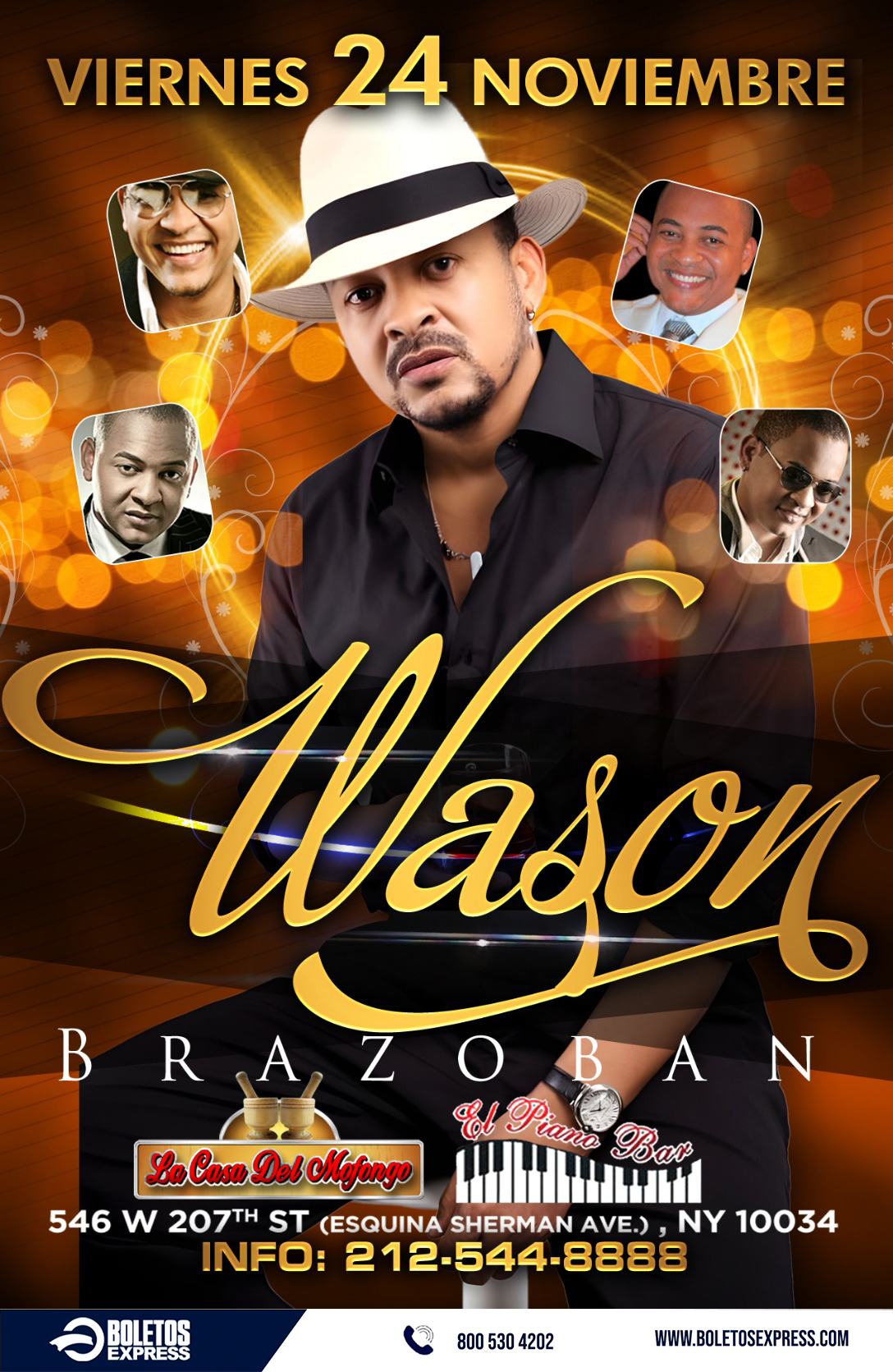 WASON BRAZOBAN Tickets - BoletosExpress