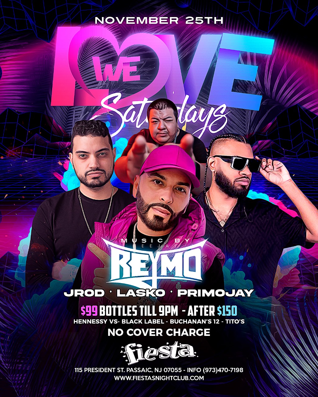 DJ REYMO, JROD, LASKO, PRIMOJAY Tickets - BoletosExpress
