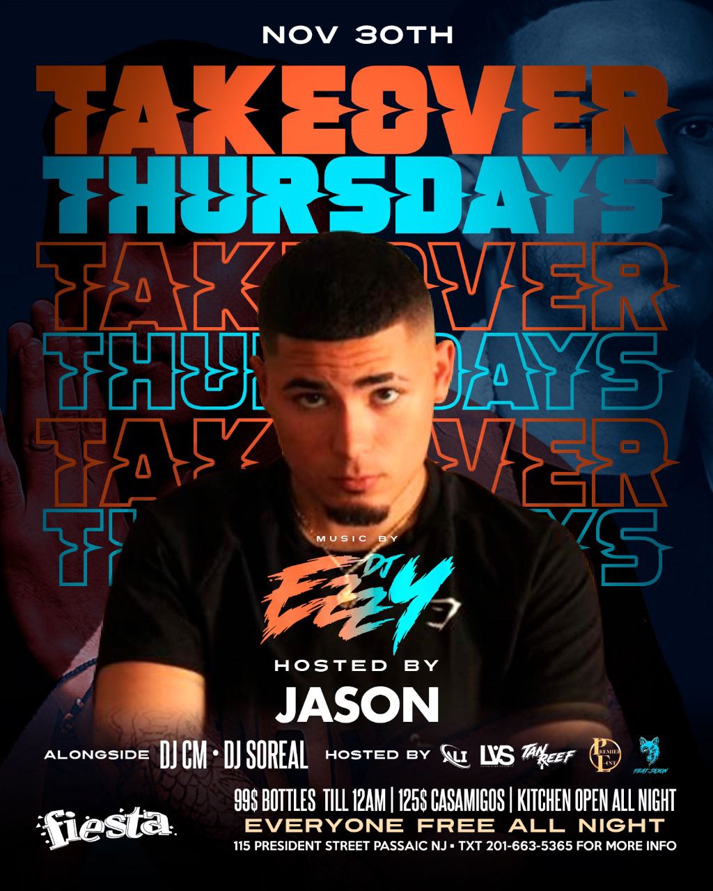 TAKEOVER THURSDAY, MUSIC BY: DJ EZZY, DJ CM, DJ SOREAL Tickets ...