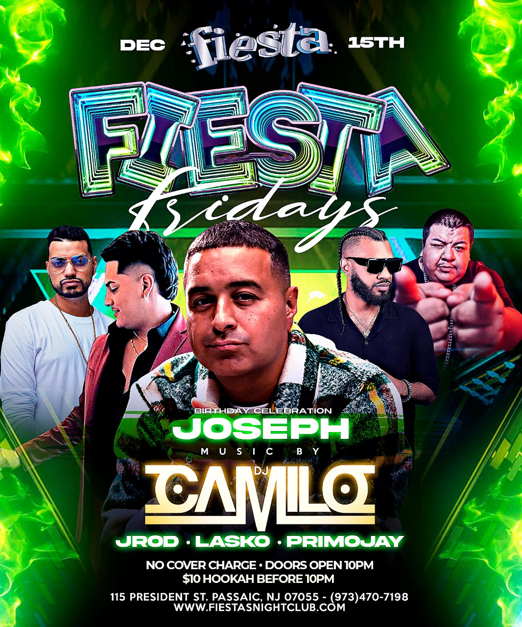 DJ CAMILO ; JOSEPH BIRTHDAY CELEBRATION WITH JROD, LASKO, PRIMO JAY ...
