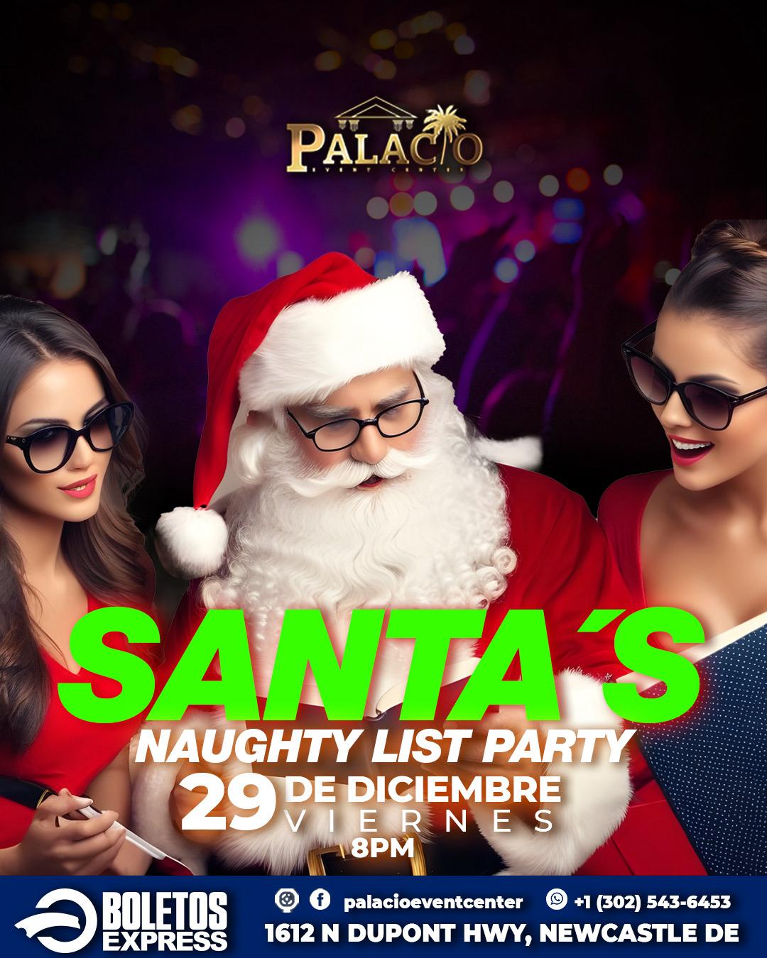 SANTA'S NAUGHTY LIST PARTY Tickets - BoletosExpress