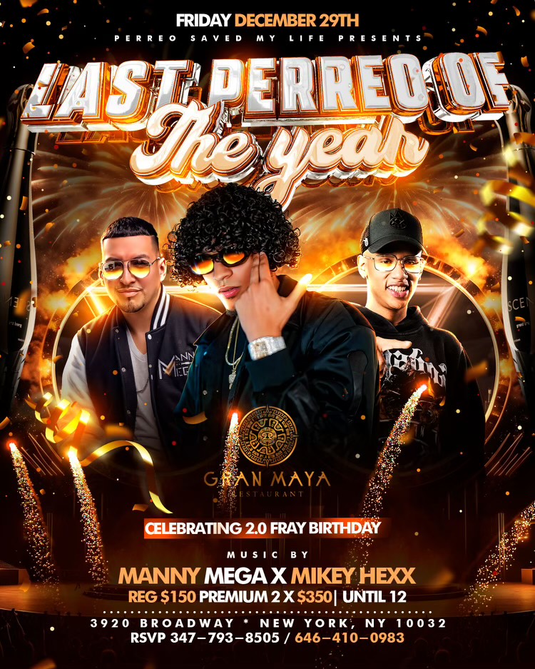 LAST PERREO OF THE YEAR Tickets - BoletosExpress