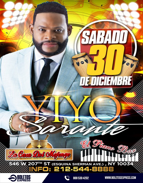 YIYO SARANTE Tickets - BoletosExpress