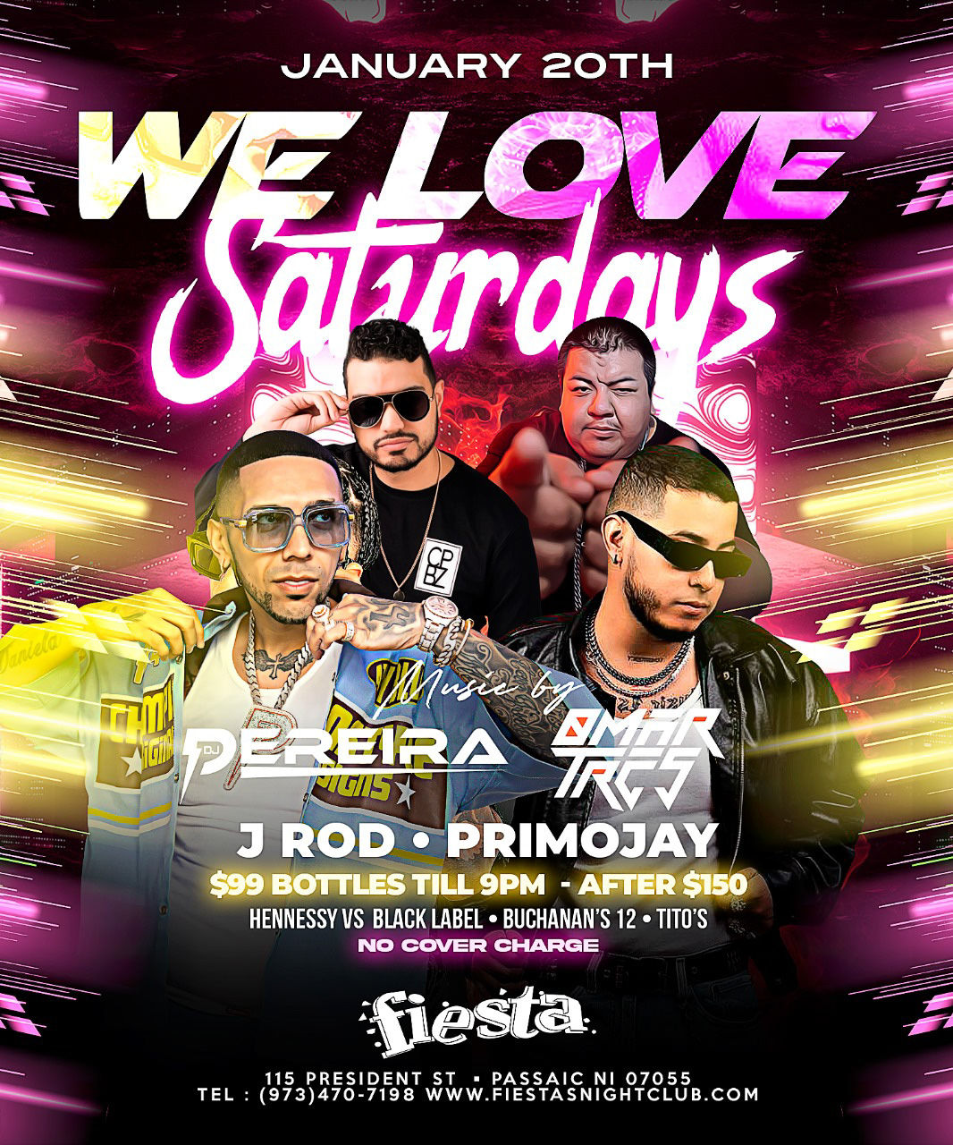 DJ PEREIRA, DJ OMAR TRES, JROD, PRIMO JAY Tickets - BoletosExpress
