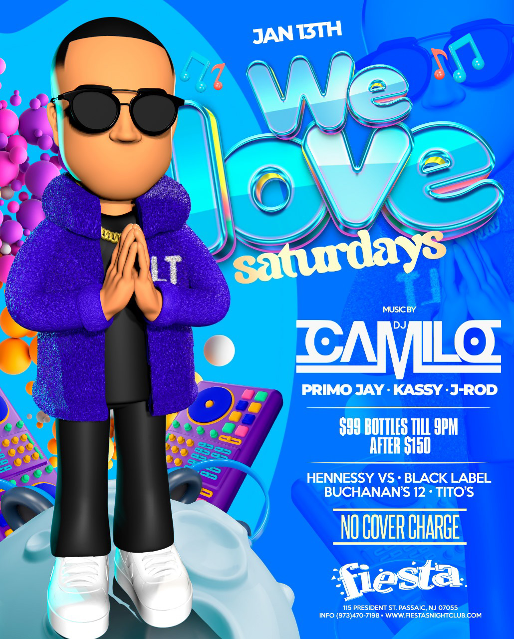 DJ CAMILO, PRIMO JAY, KASSY, JROD Tickets - BoletosExpress