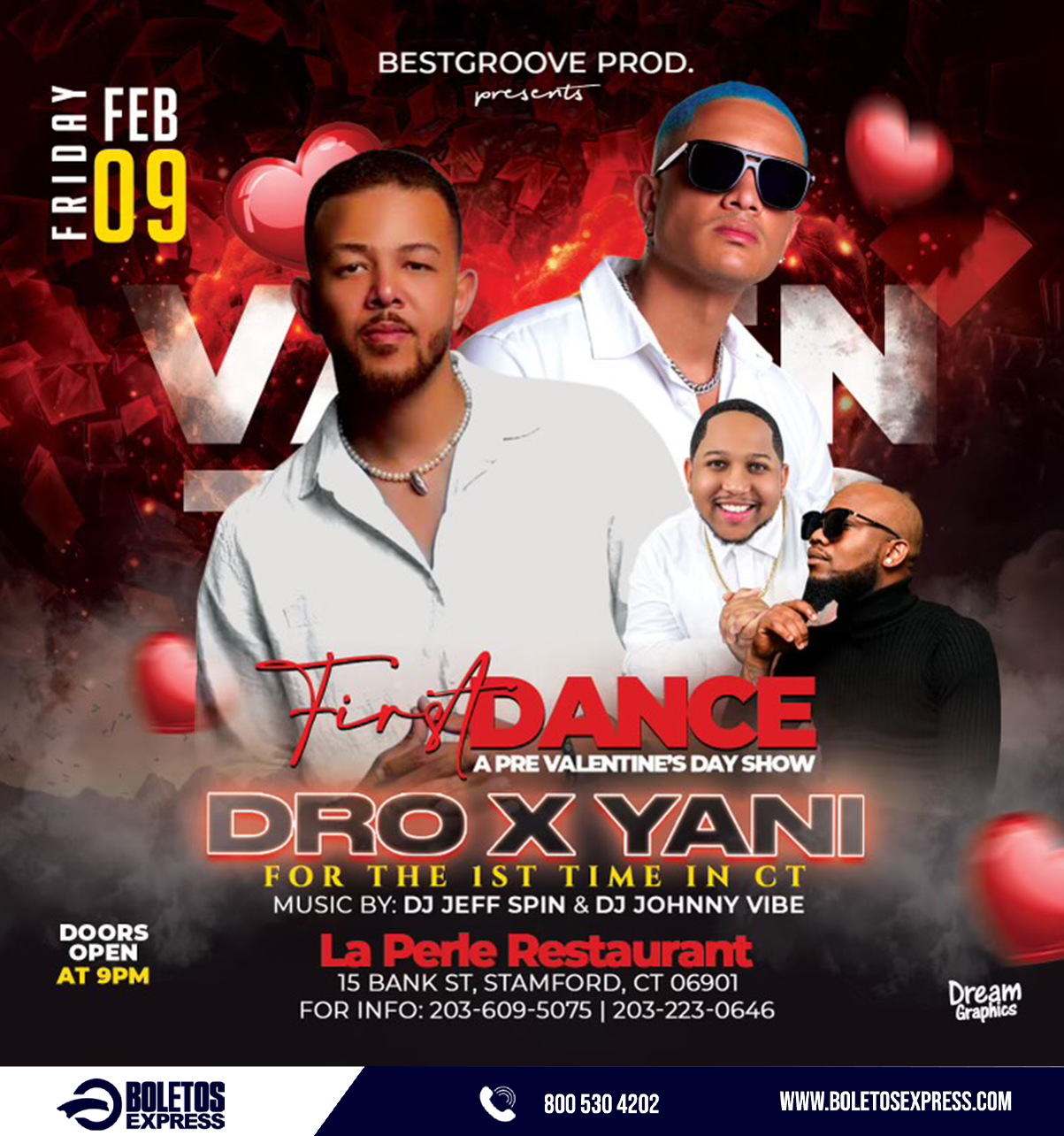 FIRST DANCE DRO X YANI Tickets - BoletosExpress