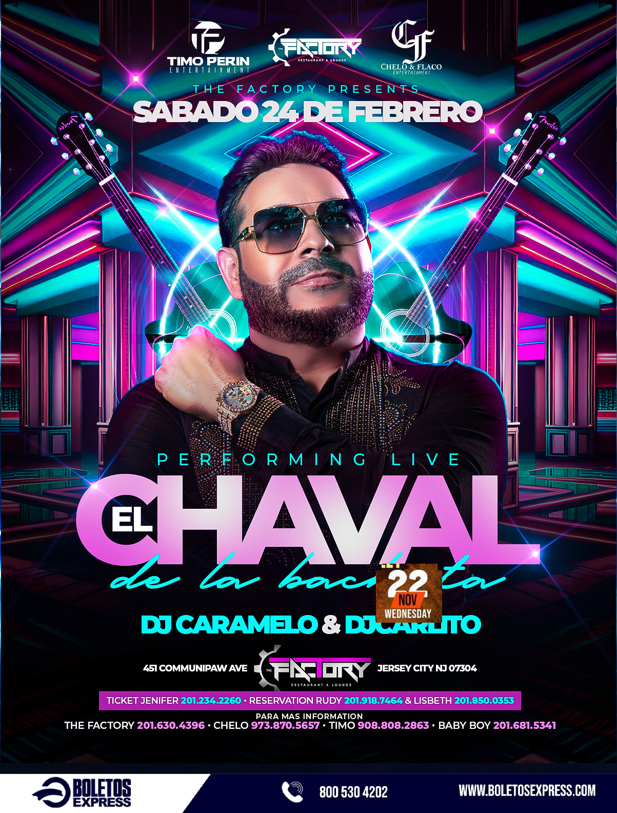 EL CHAVAL DE LA BACHATA Tickets - BoletosExpress