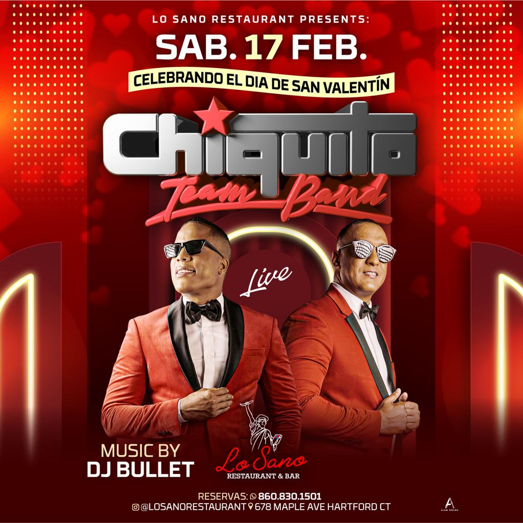 CHIQUITO TEAM BAND EN CONCIERTO @ LO SANO REST. & BAR Tickets ...