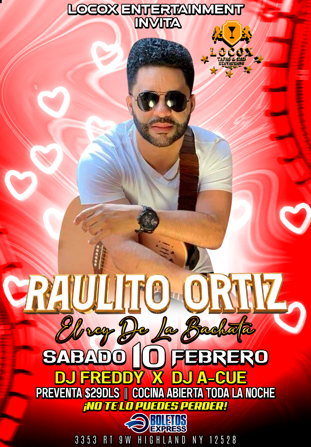 RAULITO ORTIZ Tickets - BoletosExpress