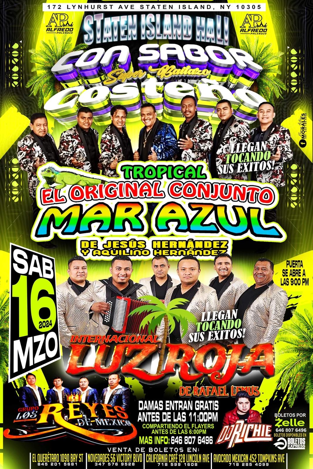TROPICAL EL ORIGINAL CONJUNTO MAR AZUL Tickets - BoletosExpress