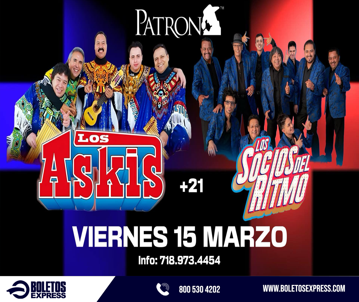 LOS ASKIS | LOS SOCIOS DEL RITMO Tickets - BoletosExpress