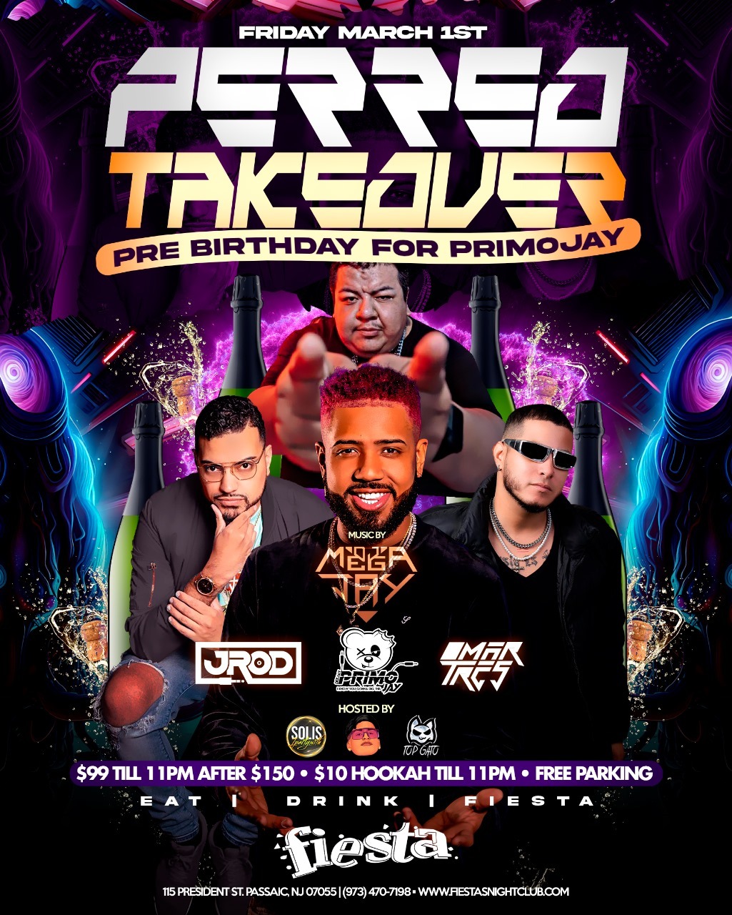 DJ MEGA JAY, JROD, PRIMO JAY, OMAR TRES Tickets - BoletosExpress