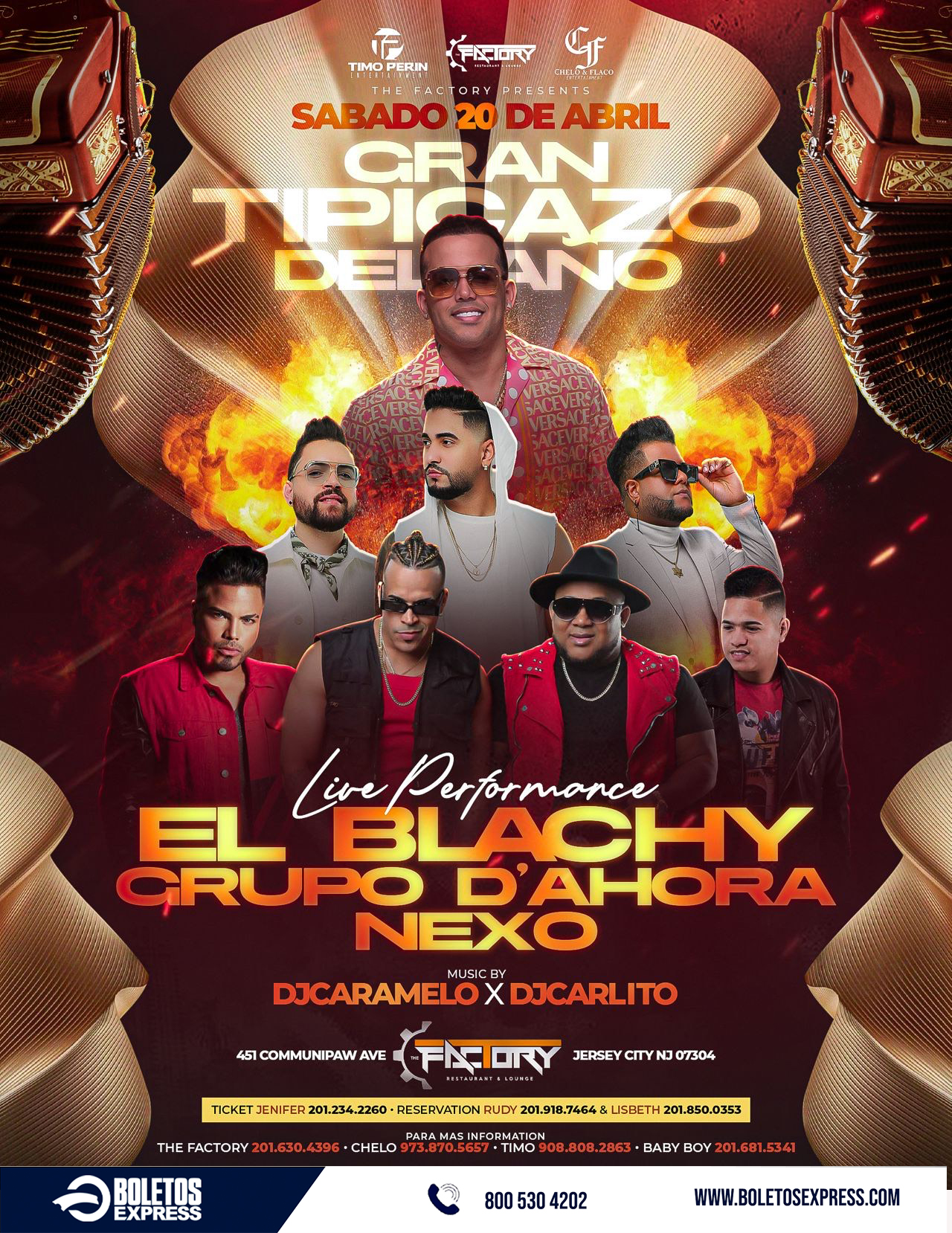 EL BLACHY | GRUPO D' AHORA | NEXO Tickets - BoletosExpress