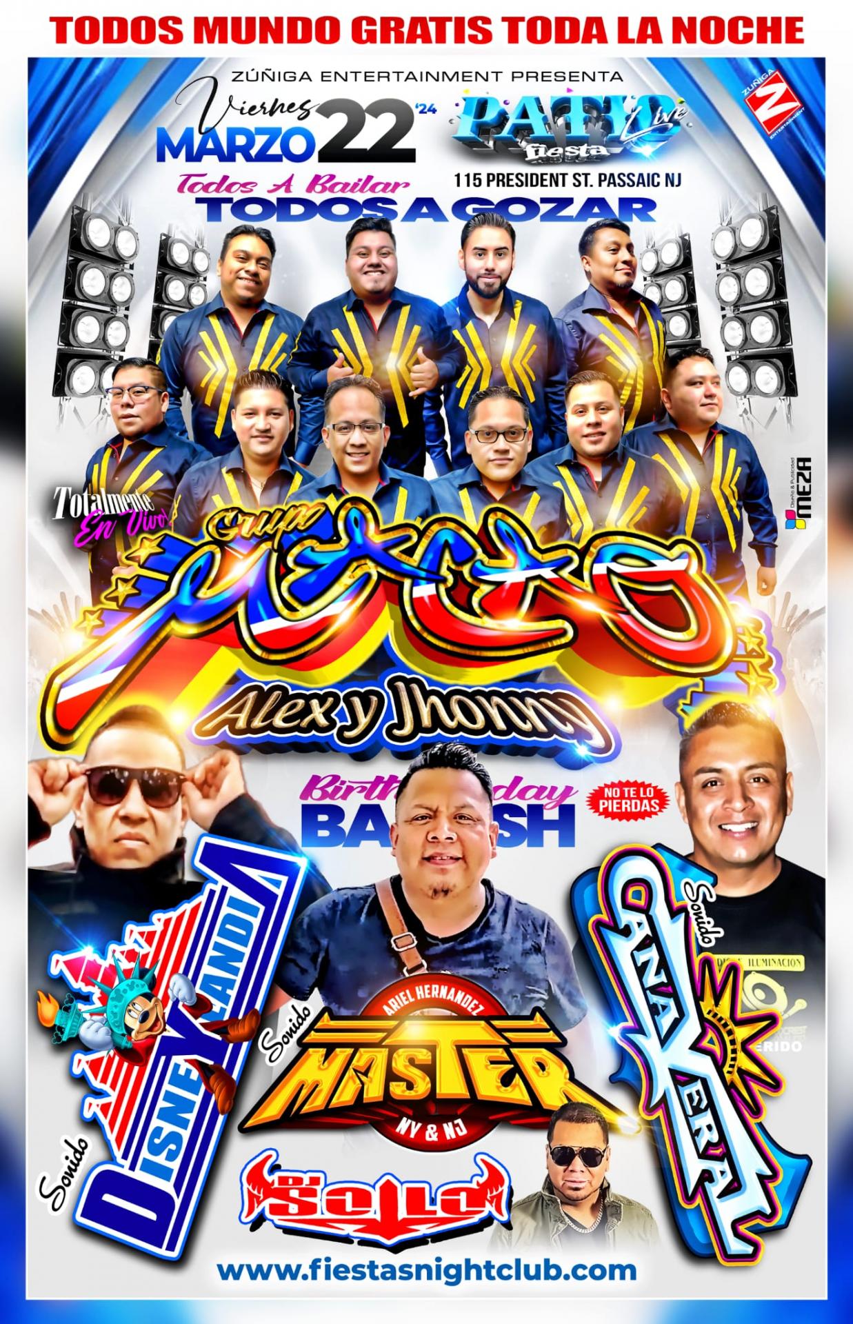 GRUPO MACAO, SONIDO DISNEYLANDIA, MASTER, CAÑAVERAL, DJ SOILO Tickets - BoletosExpress