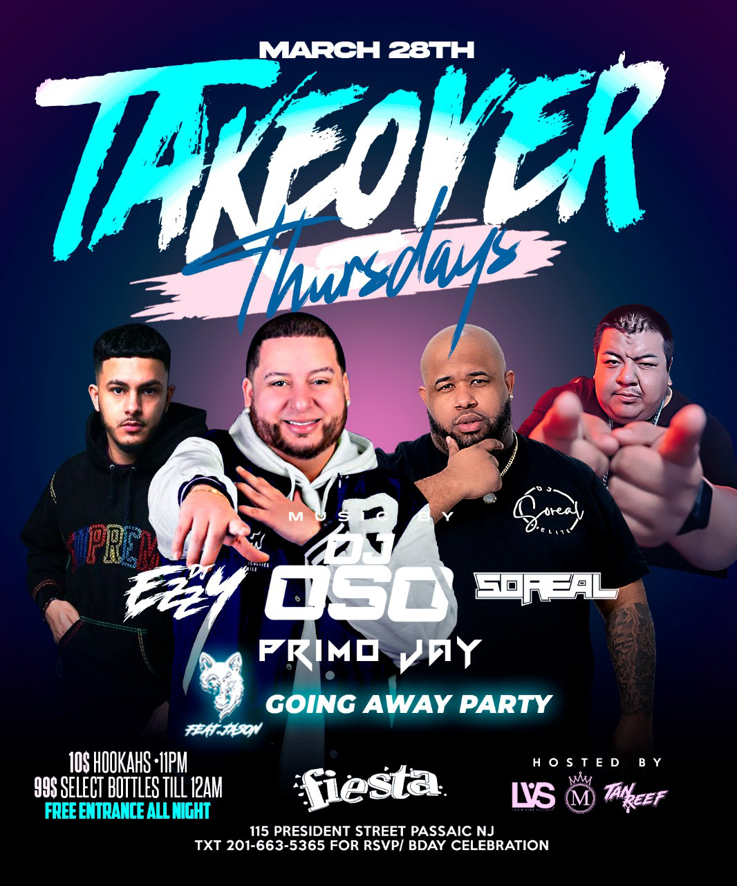 DJ OSO, DJ EZZY, DJ SOREAL, DJ PRIMO JAY Tickets - BoletosExpress