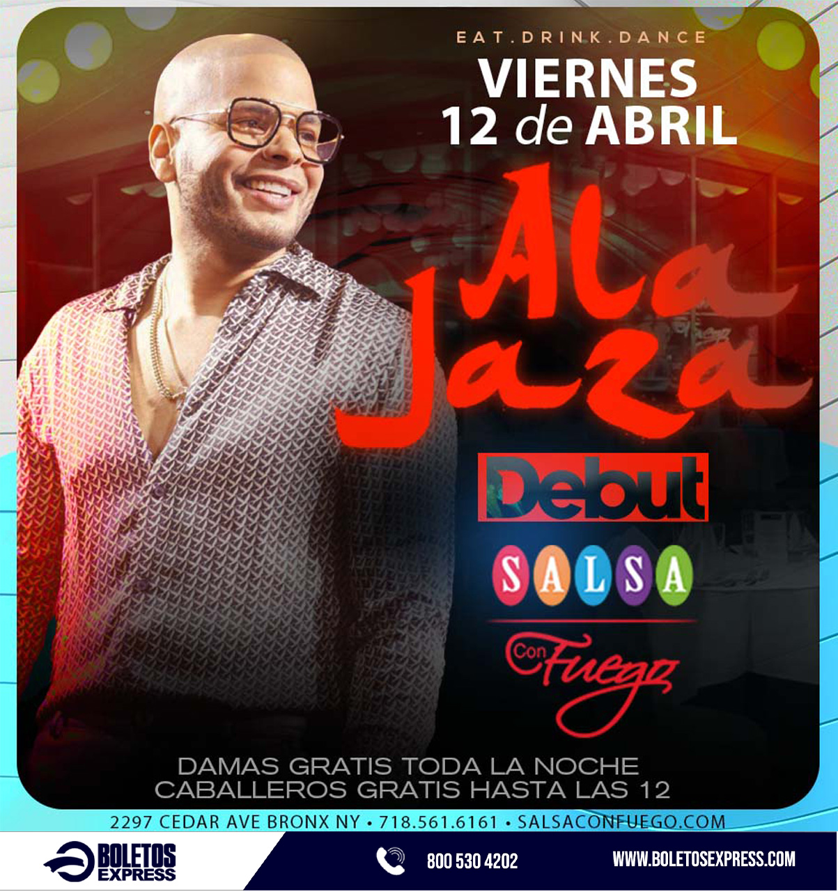 Ala Jaza Debut Oficial Tickets - BoletosExpress