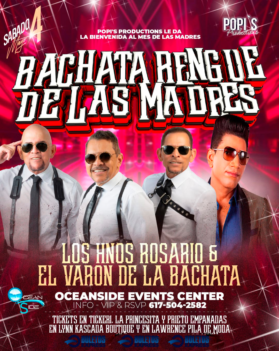 LOS HERMANOS ROSARIO Y EL VARON DE LA BACHATA Tickets - BoletosExpress