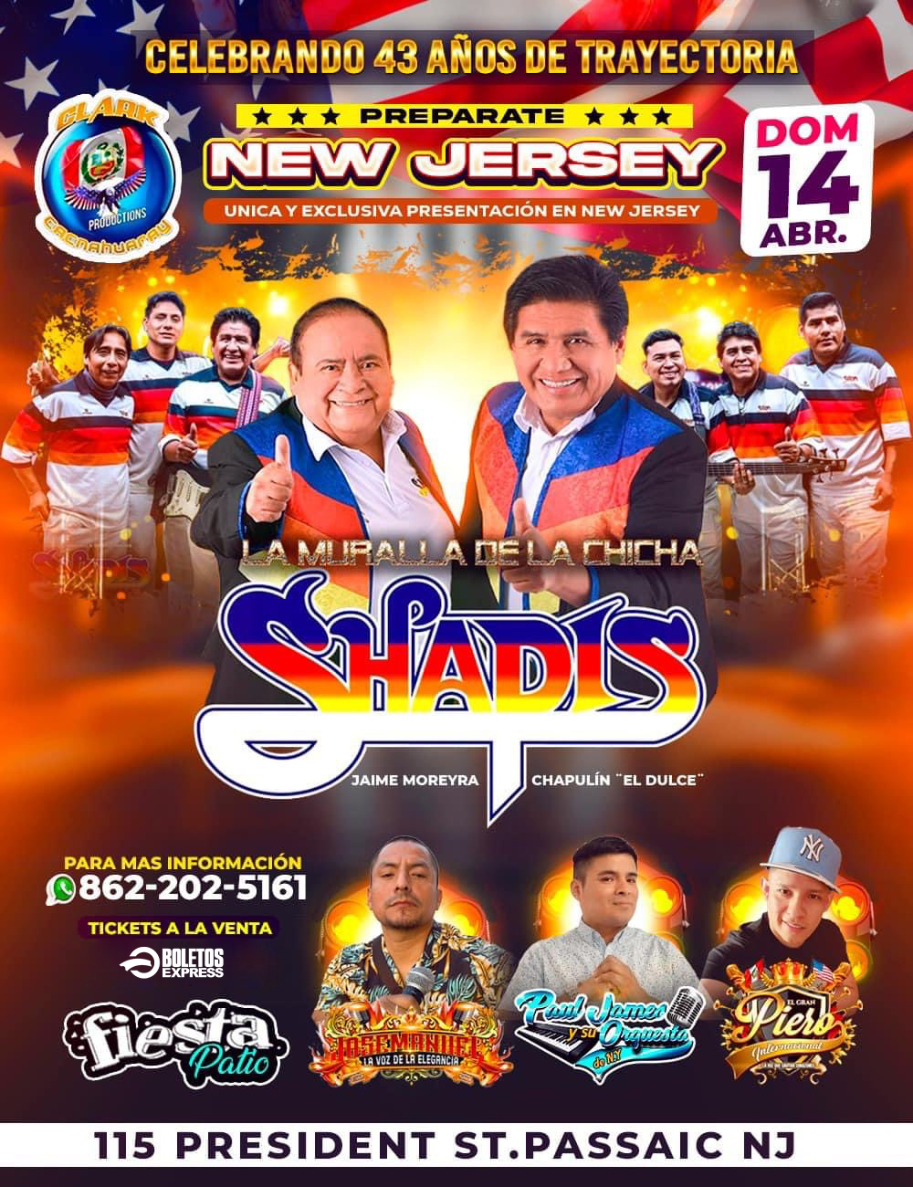 SHAPIS Tickets - BoletosExpress