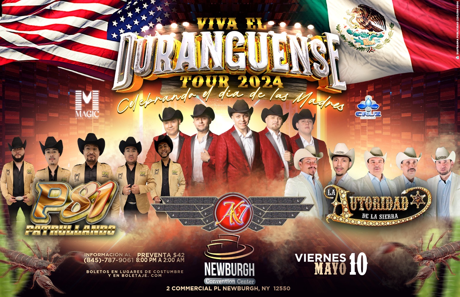 AK7, P81 Patrullando y La Autoridad de la Sierra Tickets - BoletosExpress